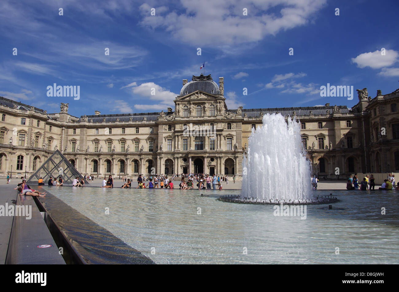 Louvre museum holidays hi-res stock photography and images - Alamy