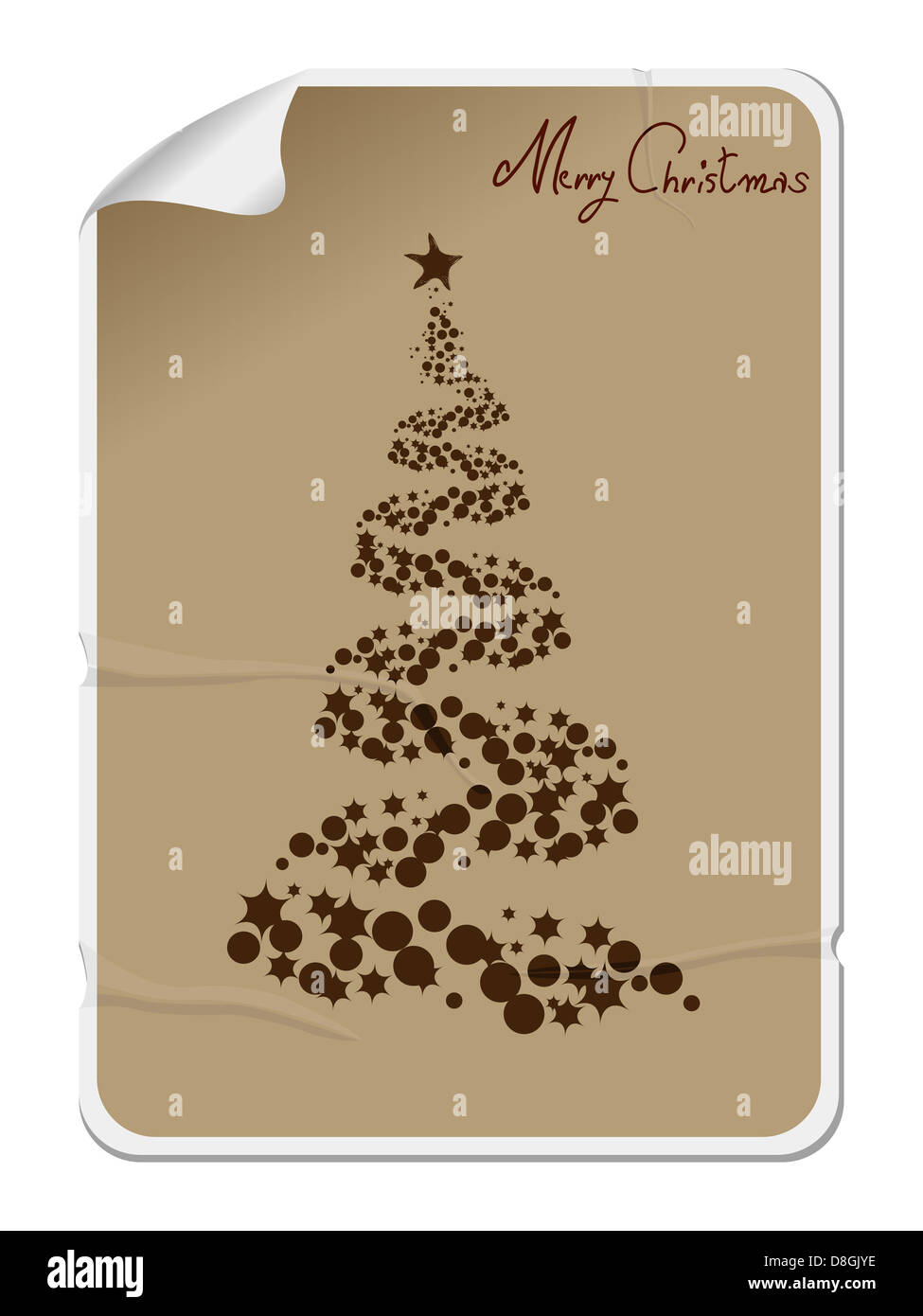 Sticky Note Christmas Tree High Resolution Stock Photography and Images ...