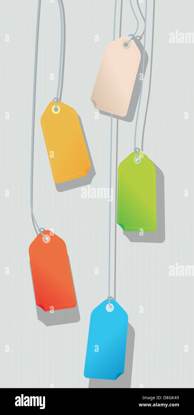 Price tags background Stock Photo - Alamy