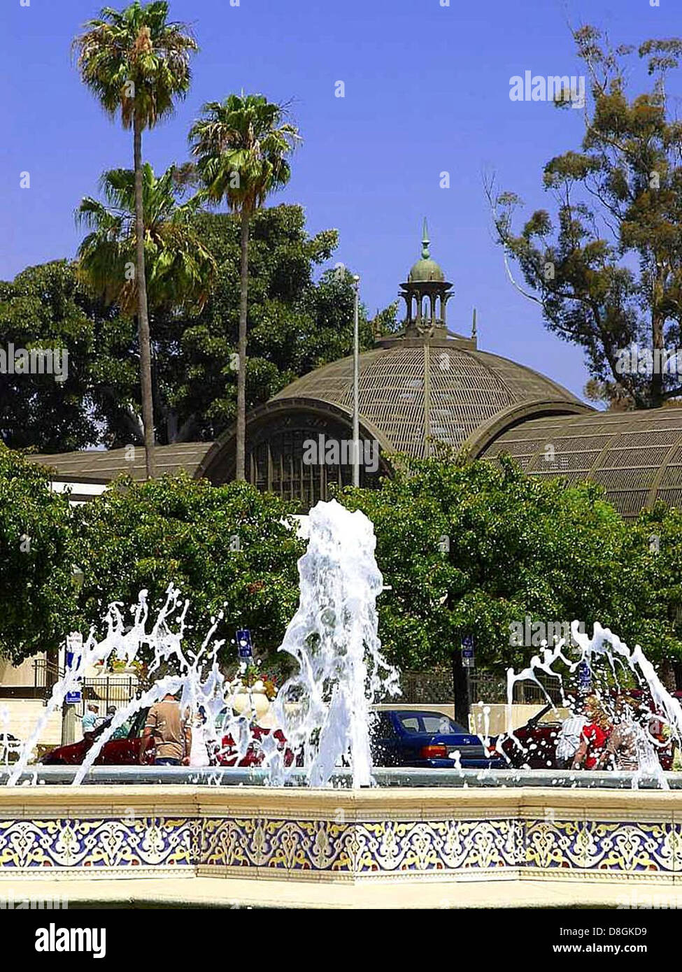 Fountains in Balboa Park, San Diego, offer an iconic feature of the ...