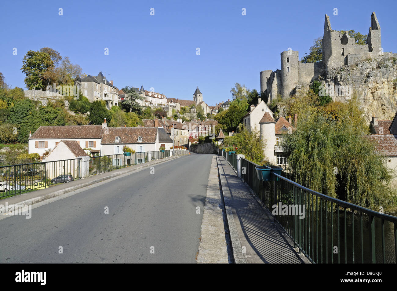 Angles sur l'Anglin Stock Photo - Alamy
