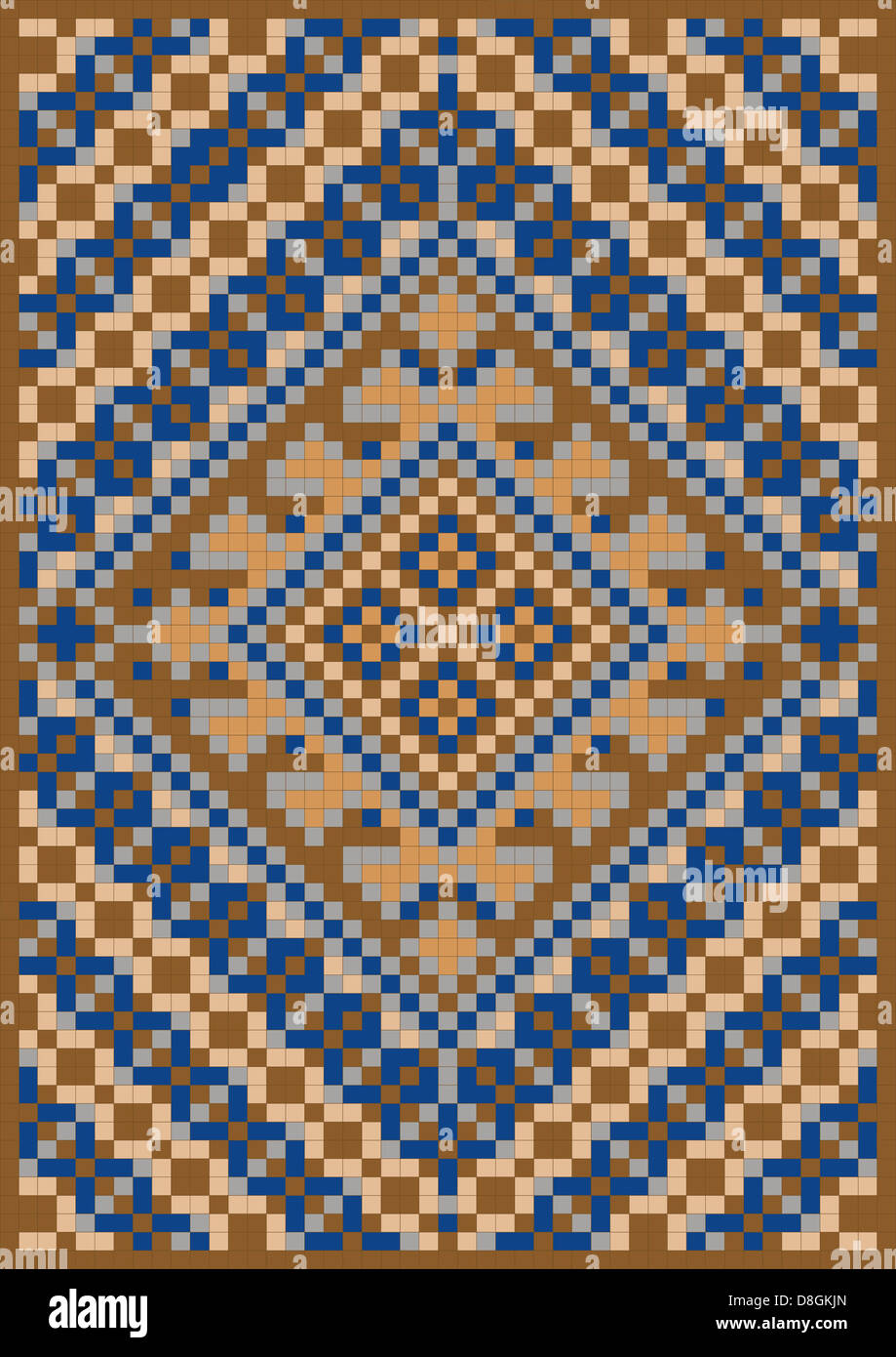 Pattern for rug Stock Photo - Alamy