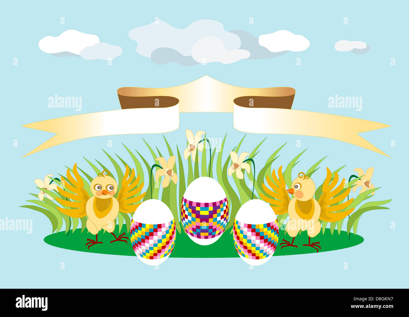 White chicks poster hi-res stock photography and images - Alamy