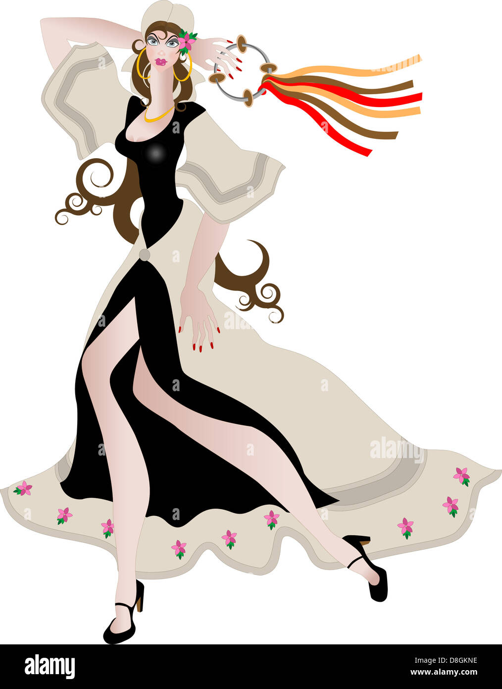 Gypsy clothes Cut Out Stock Images & Pictures - Alamy