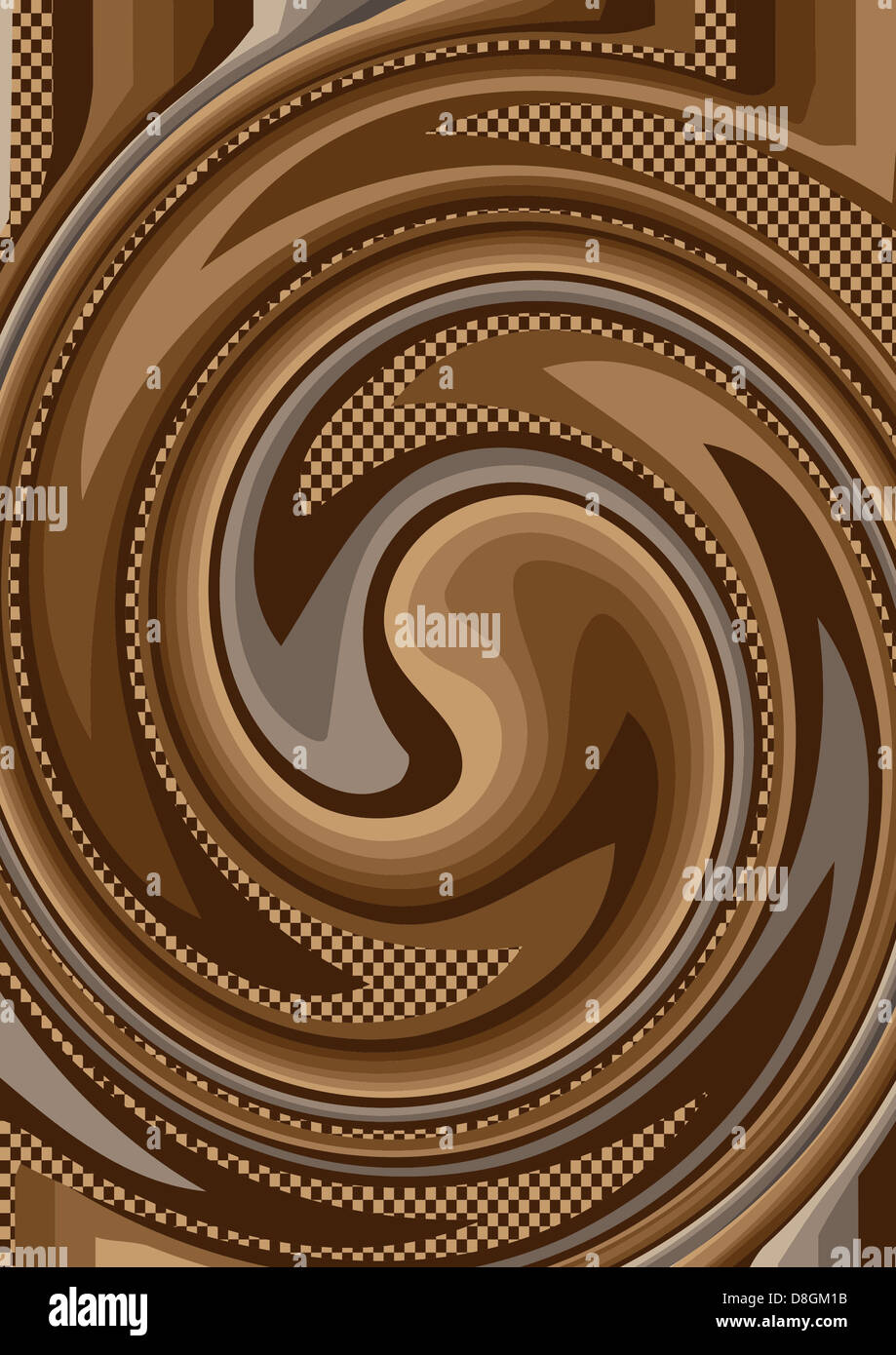 Abstract background of colored curve Stock Photo - Alamy