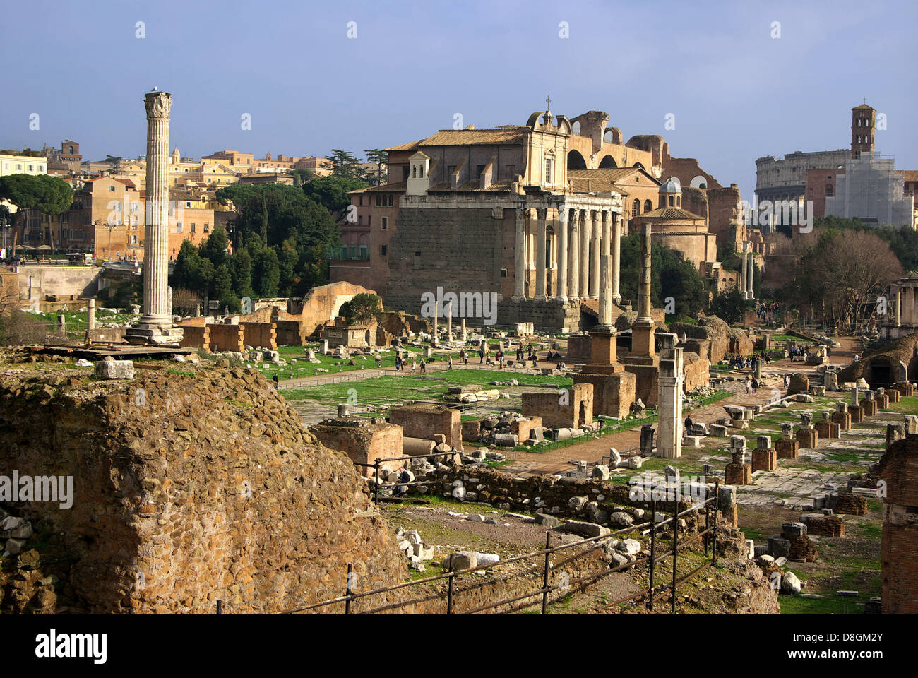 Italien forum romanum hi-res stock photography and images - Alamy
