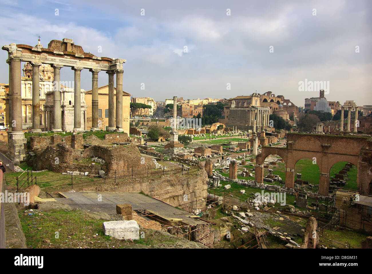 Italien forum romanum hi-res stock photography and images - Alamy