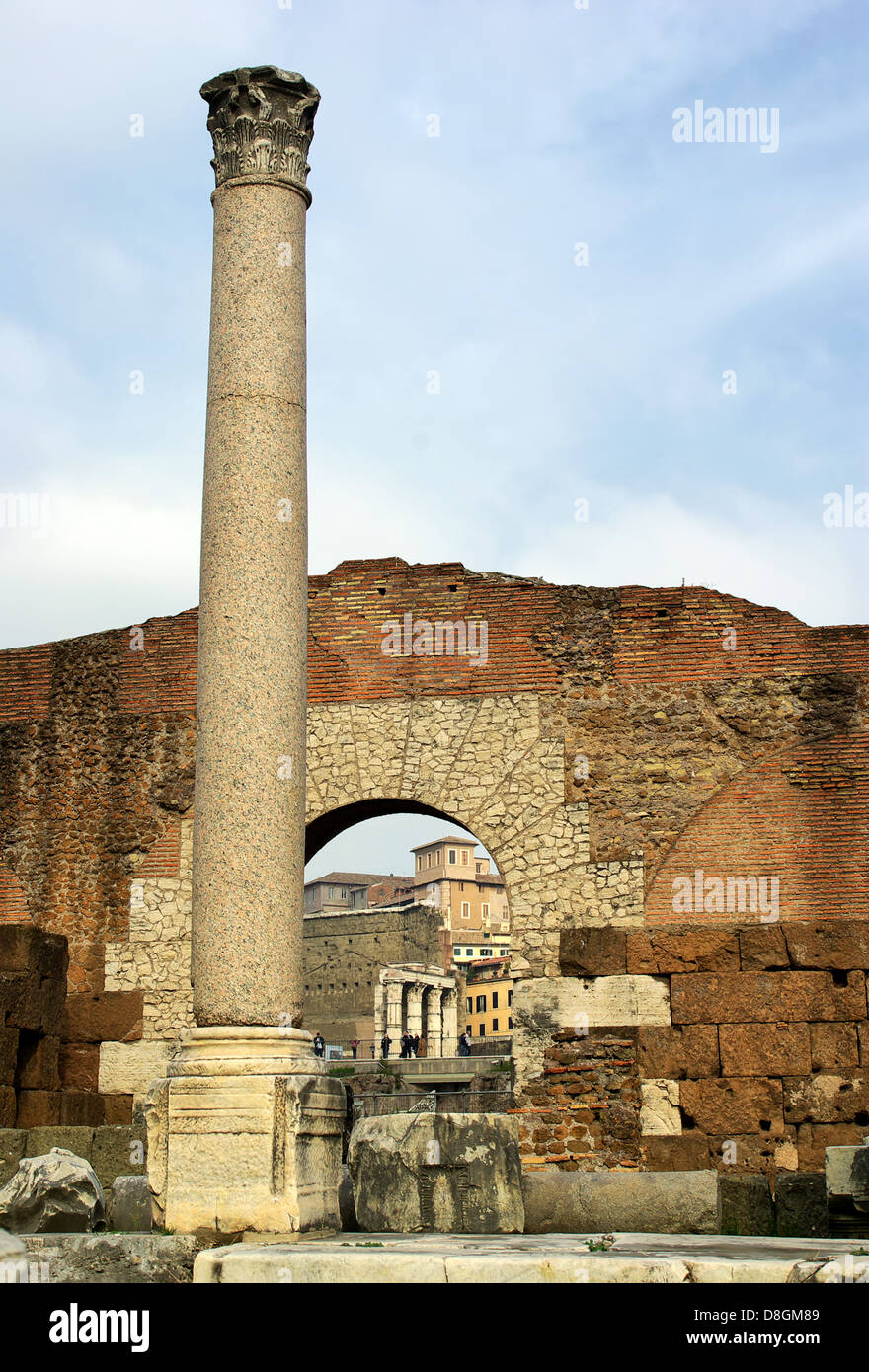 Forum Romanum in Rome Stock Photo - Alamy