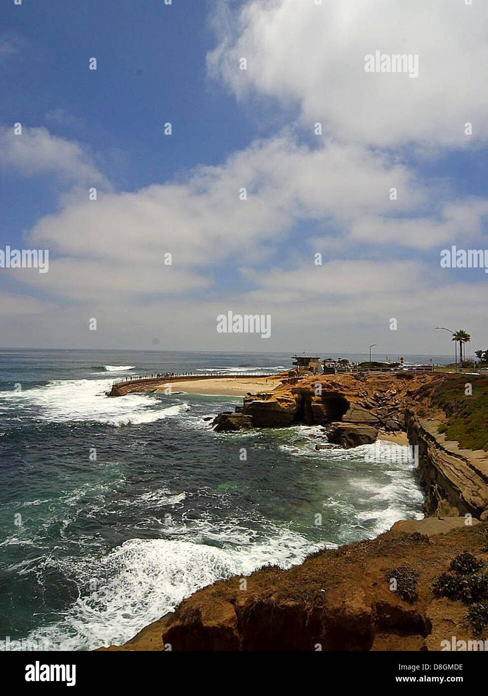 Towering cliffs rise dramatically hi-res stock photography and images ...