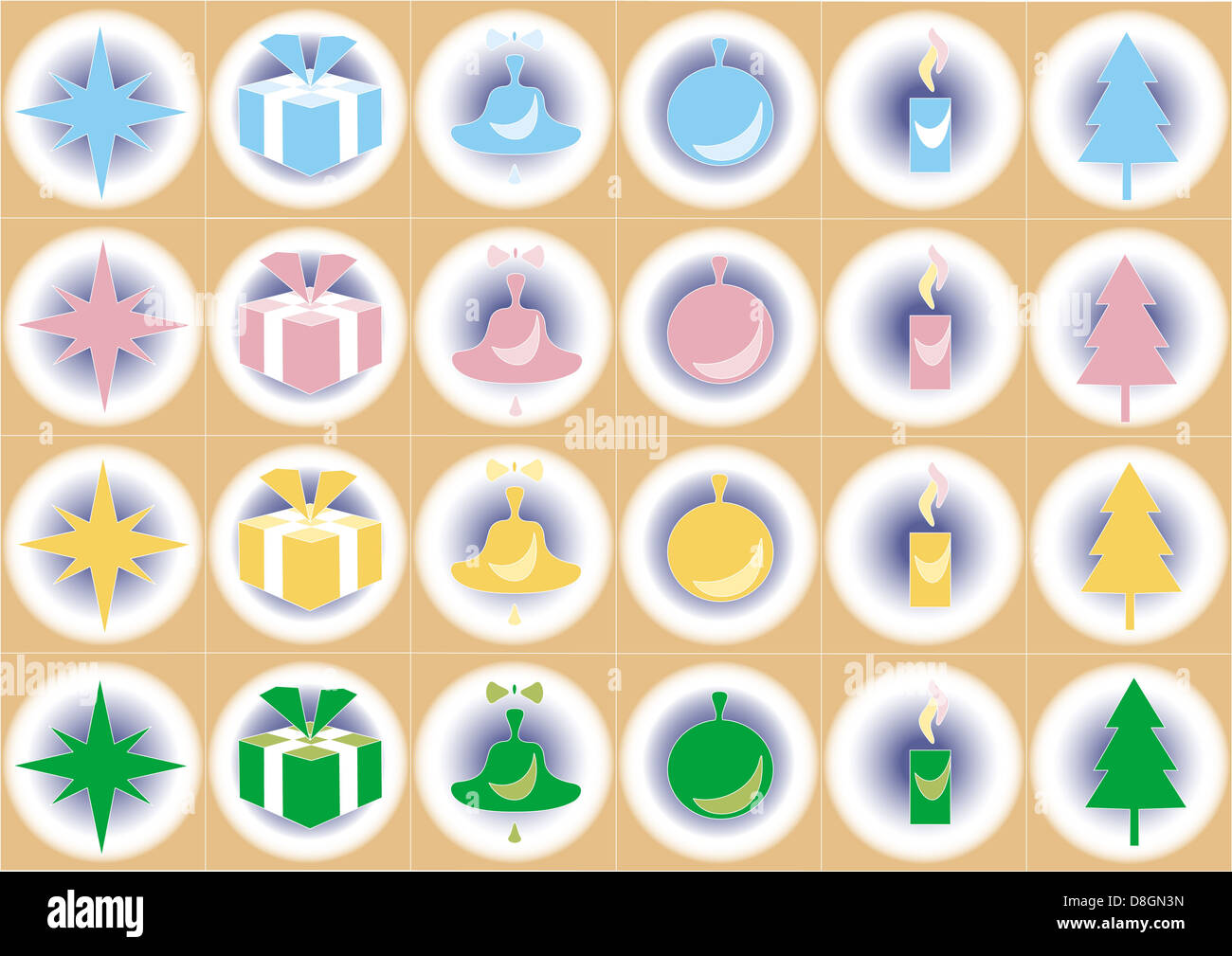 Ikons New Year's Stock Photo - Alamy