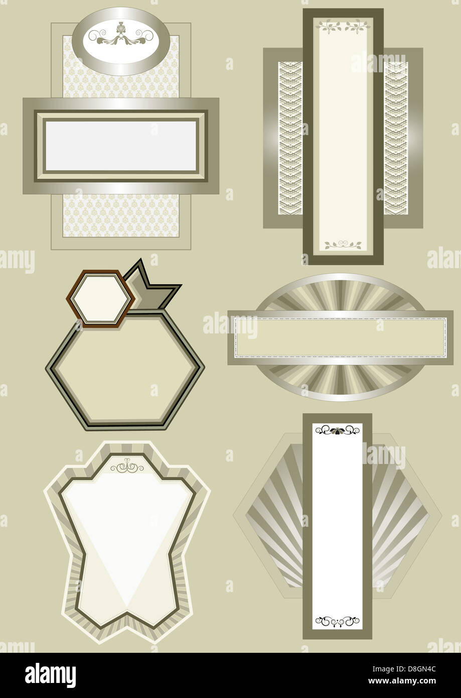 Ethnic frame hi-res stock photography and images - Alamy