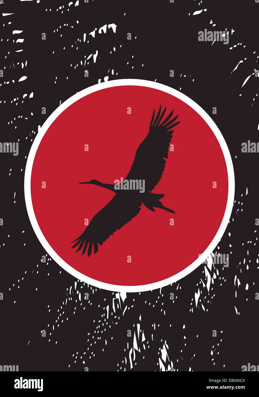 Stork Stamp High Resolution Stock Photography and Images - Alamy