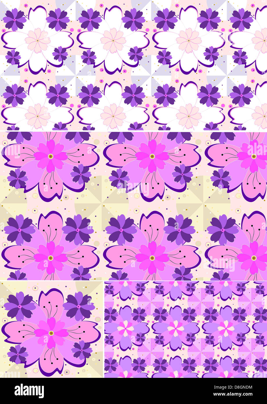 Floral variations hi-res stock photography and images - Alamy