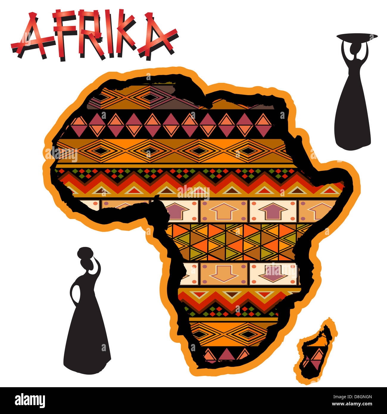 West africa countries political hi-res stock photography and images - Alamy