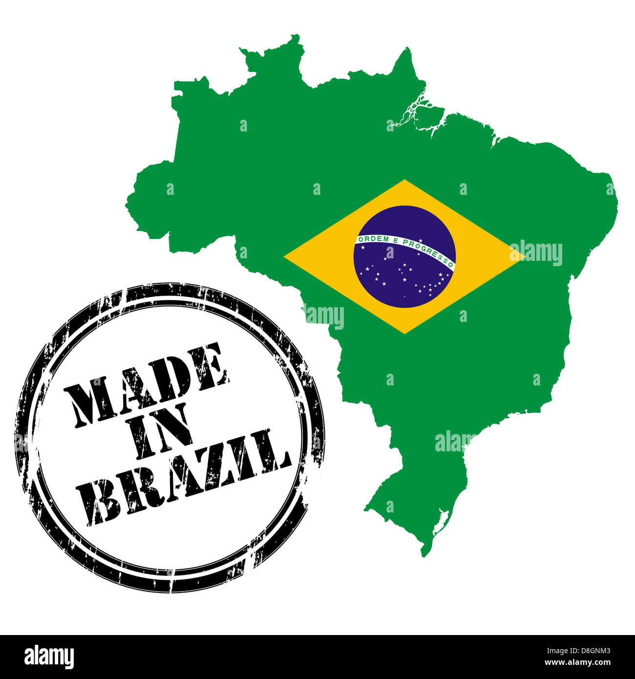 Postcard brazil Cut Out Stock Images & Pictures - Alamy