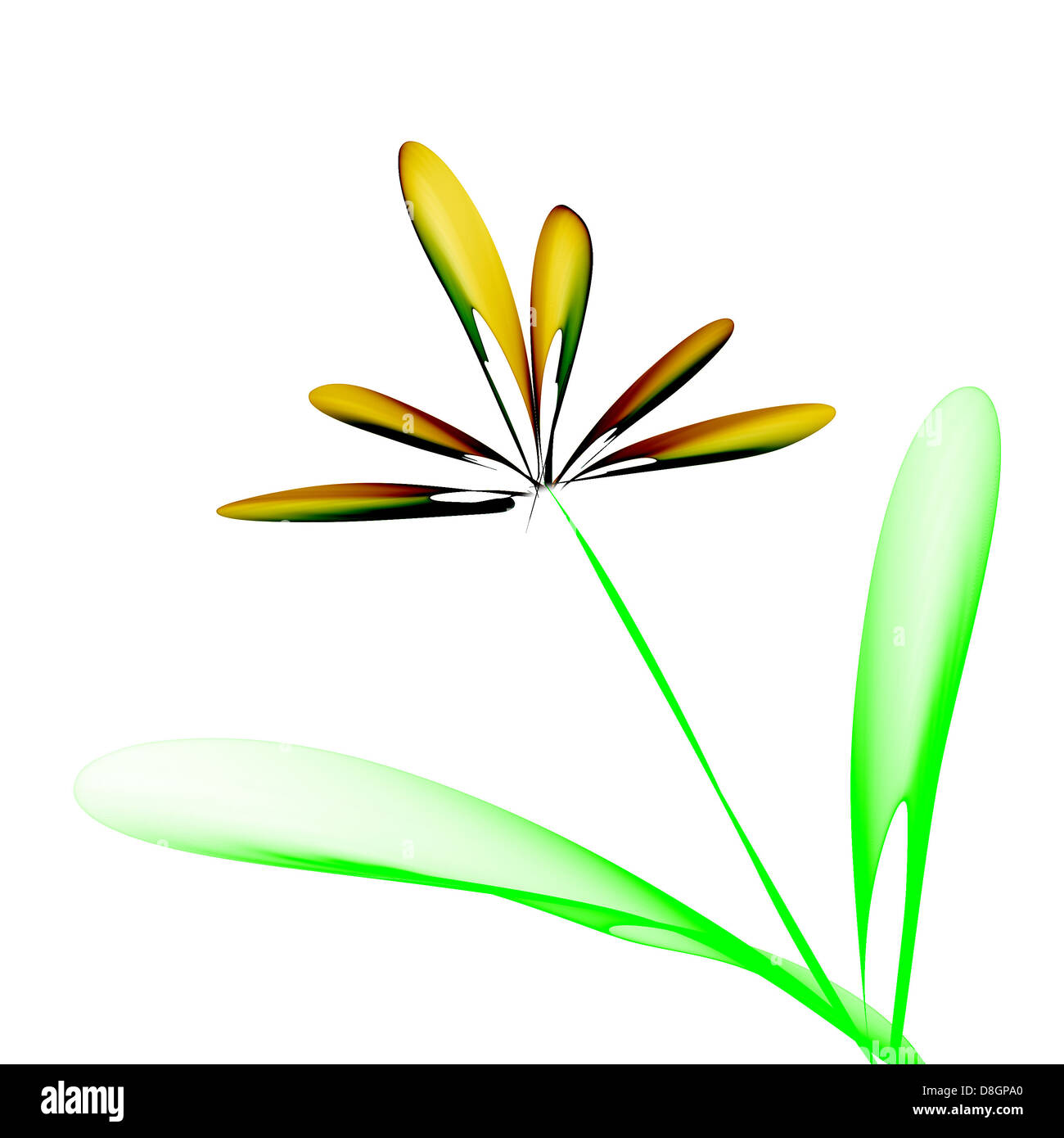 Abstract flower Cut Out Stock Images & Pictures - Alamy