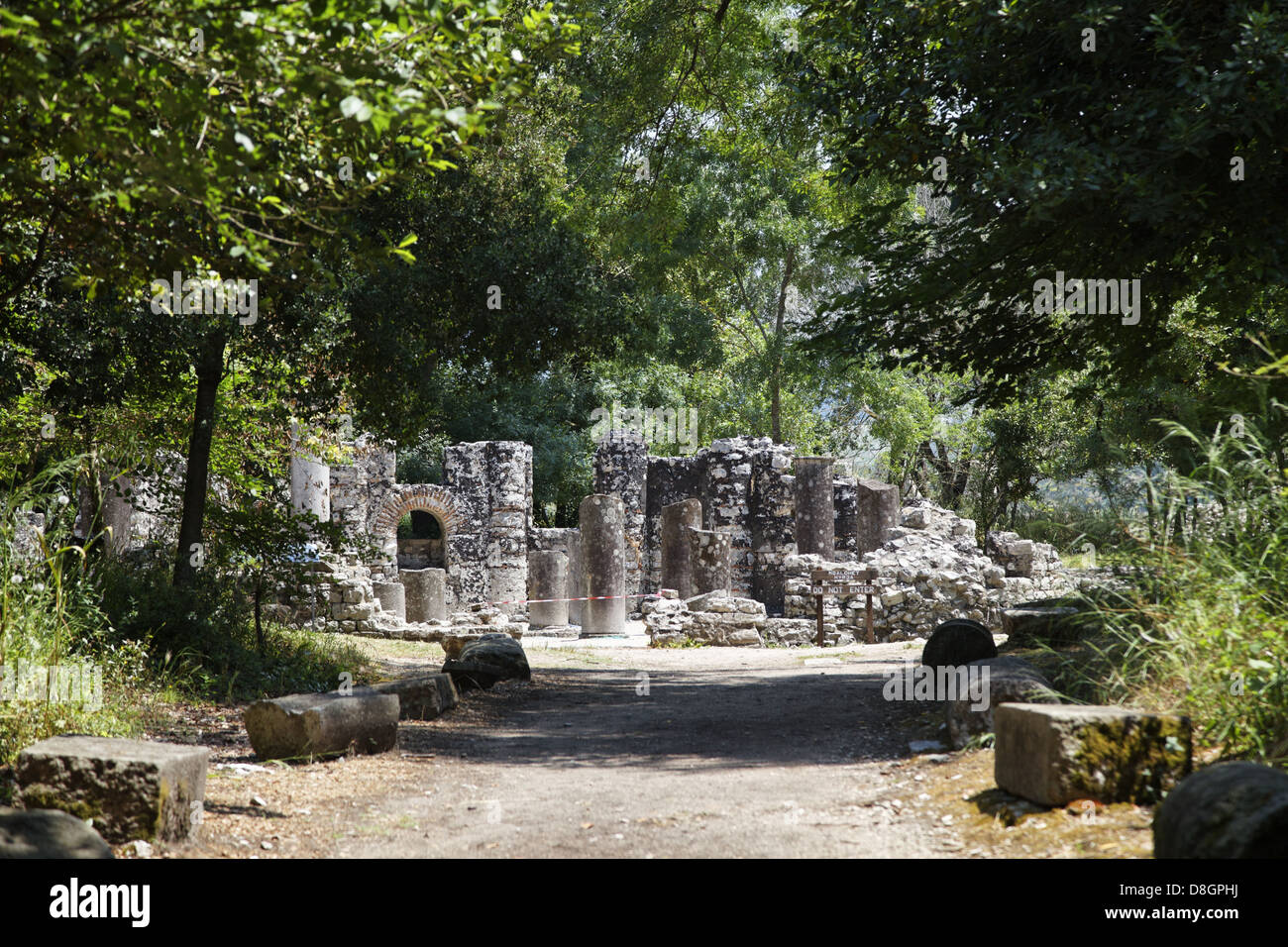 Albania, Butrint, UNESCO, ruins, Albanien, Butrint, UNESCO Welterbe ...