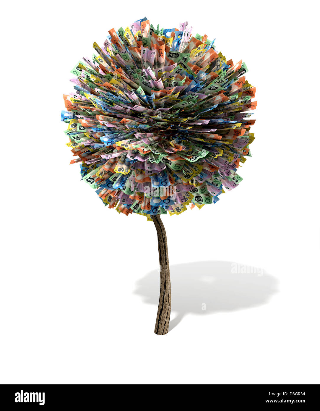 Australian currency tree leaves hi-res stock photography and images - Alamy