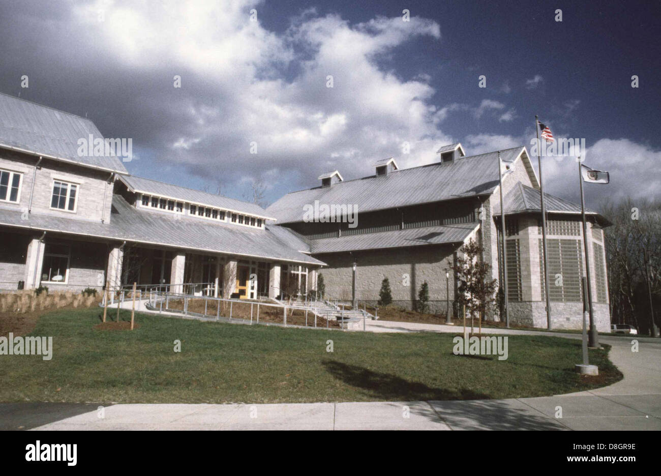 A modern building at the National Conservation Training Center ...