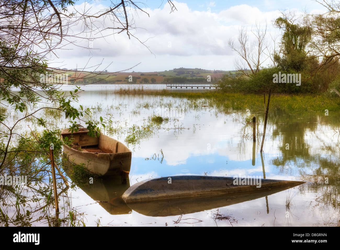 Lago di Chiusi, Chiusi, Tuscany, Italy Stock Photo - Alamy