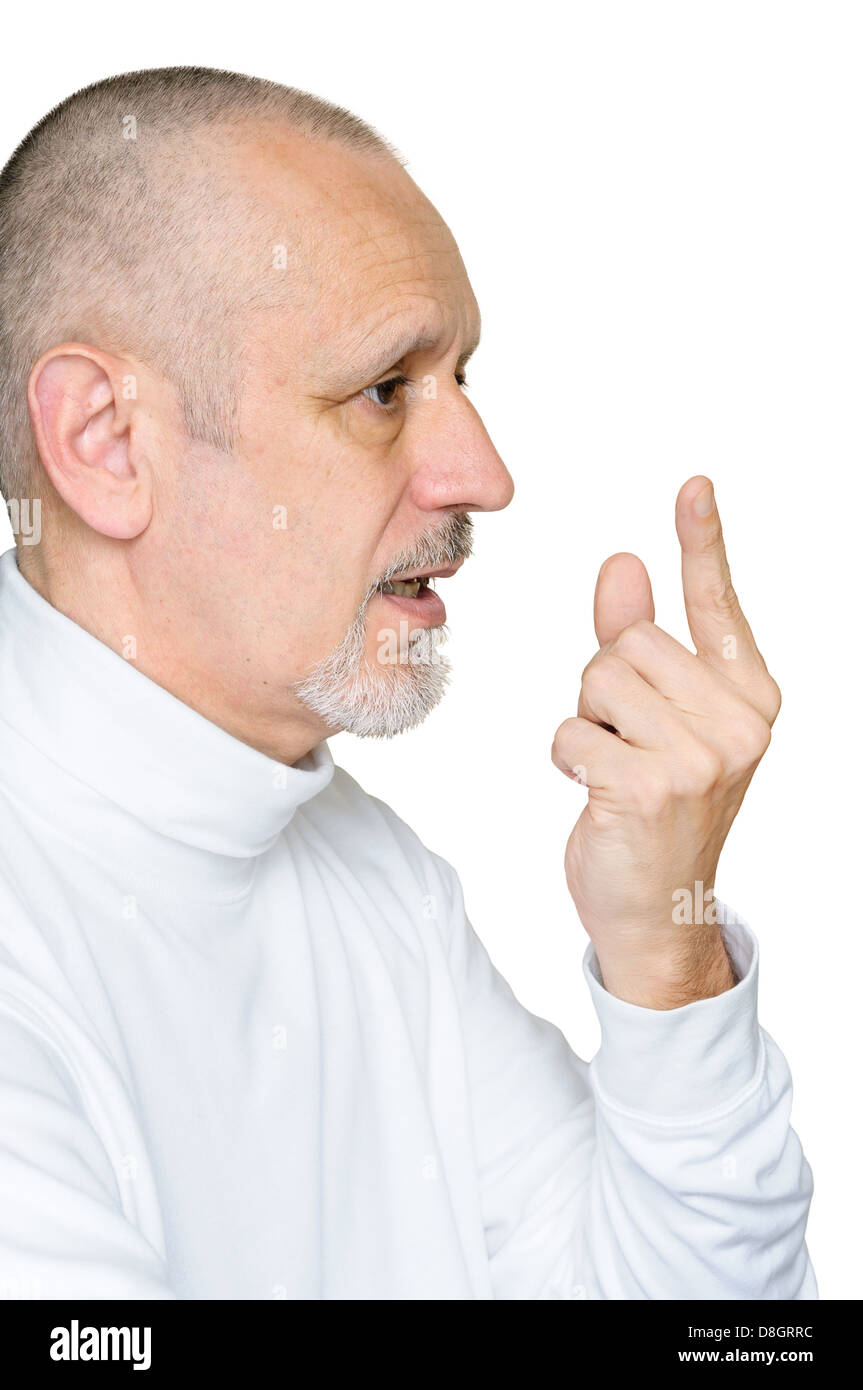 Speaking hand gesture hi-res stock photography and images - Alamy