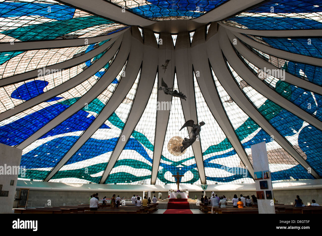 Brasilia cathedral hi-res stock photography and images - Alamy