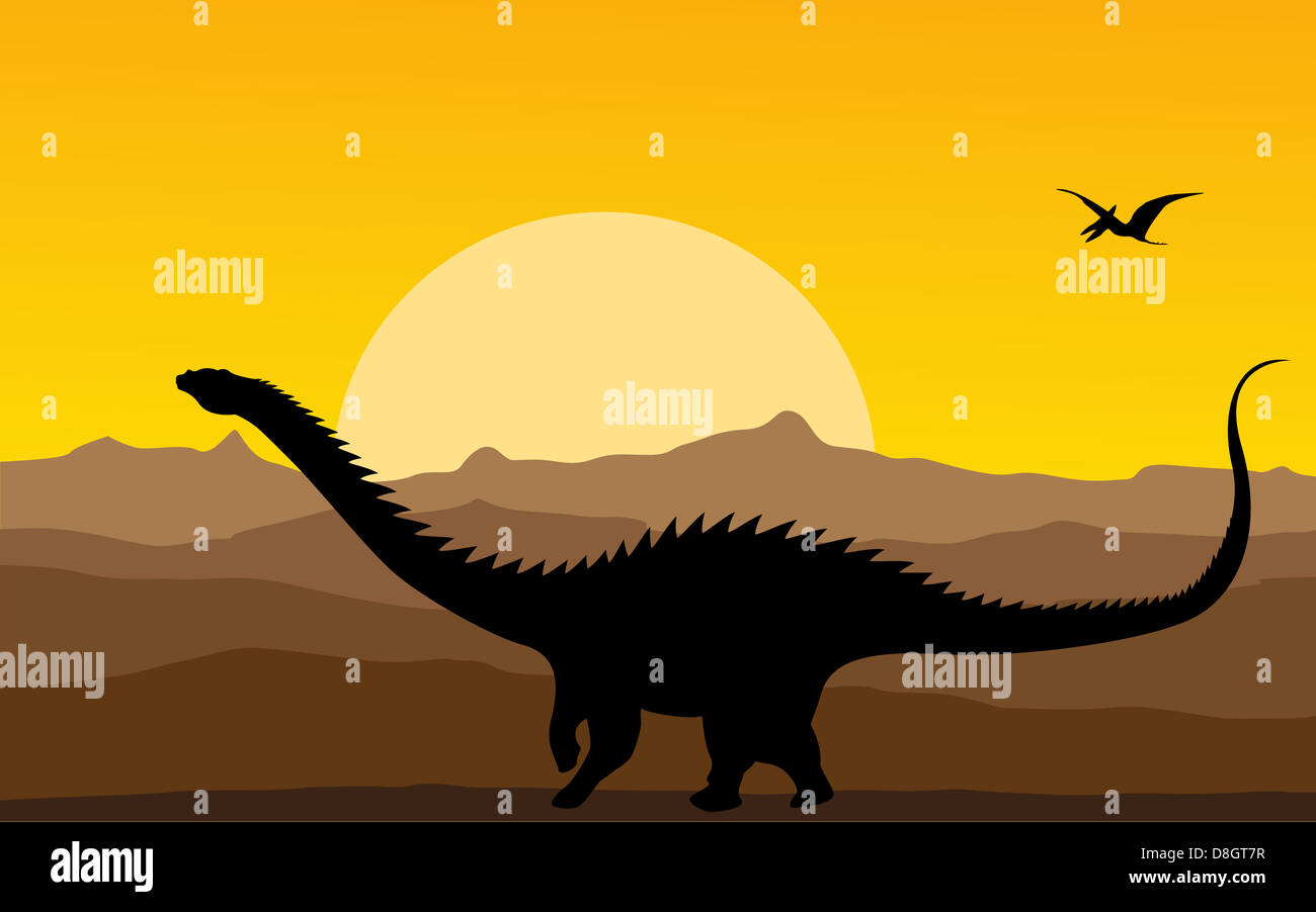 Cretaceous world dinosaurs hi-res stock photography and images - Alamy