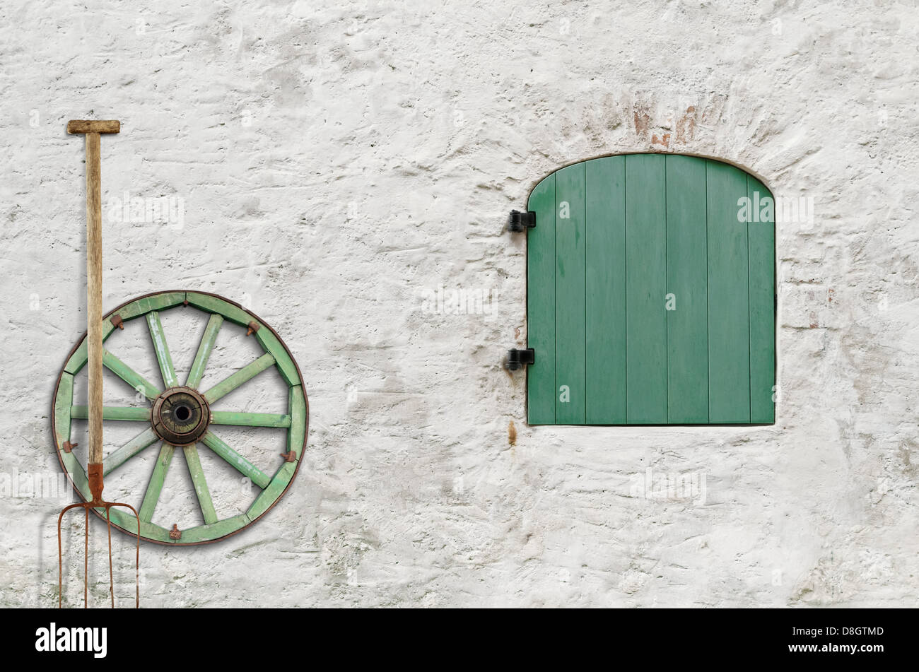 Farmer's House Wall Stock Photo - Alamy