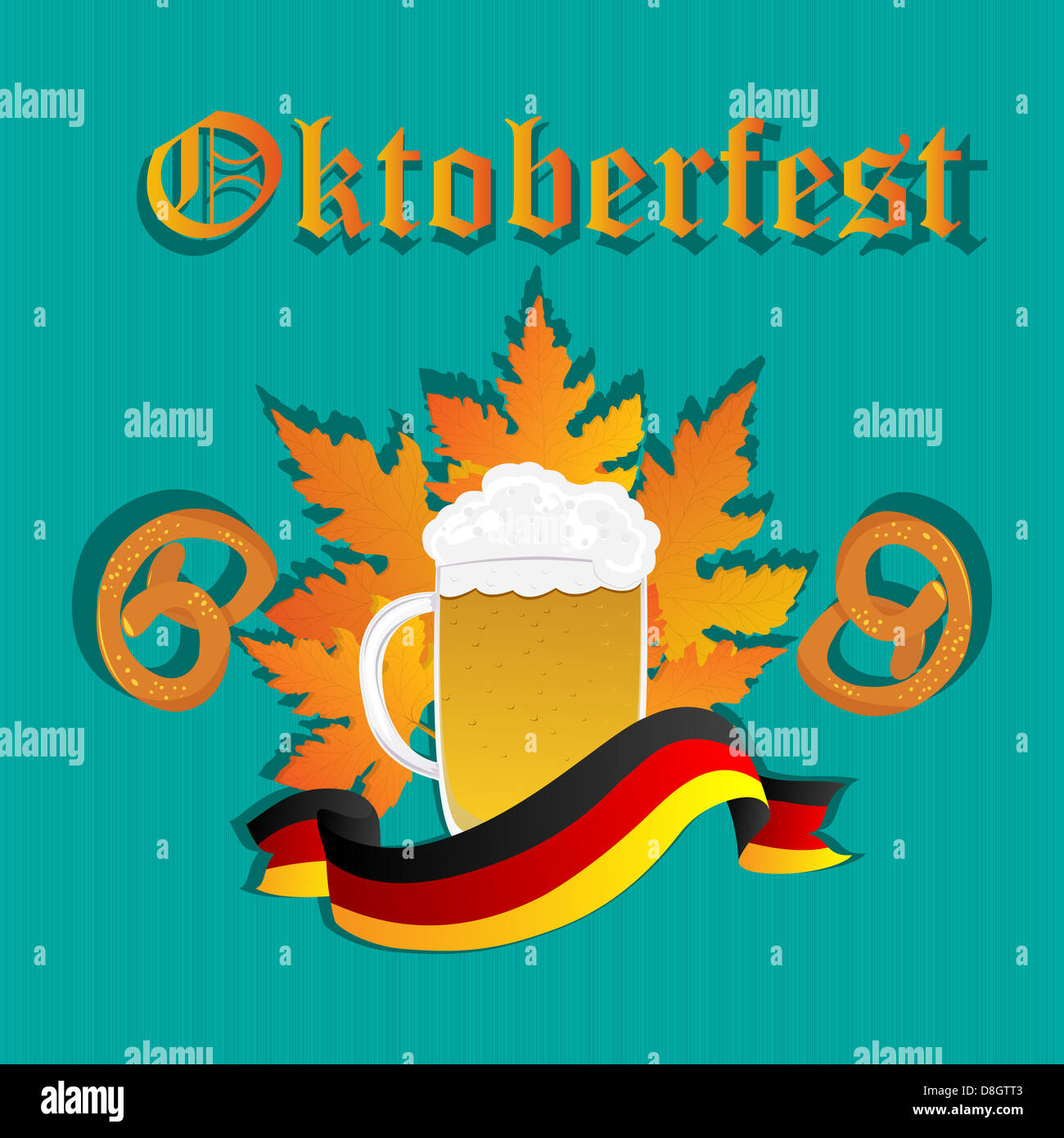 Oktoberfest design hi-res stock photography and images - Alamy