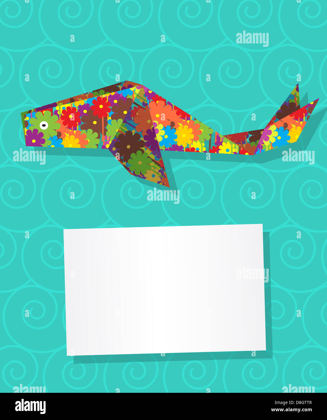 Origami whale hi-res stock photography and images - Alamy