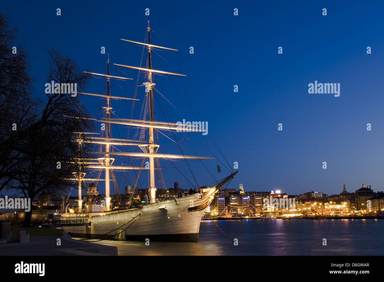af Chapman youth hostel Stockholm, Sweden Stock Photo - Alamy