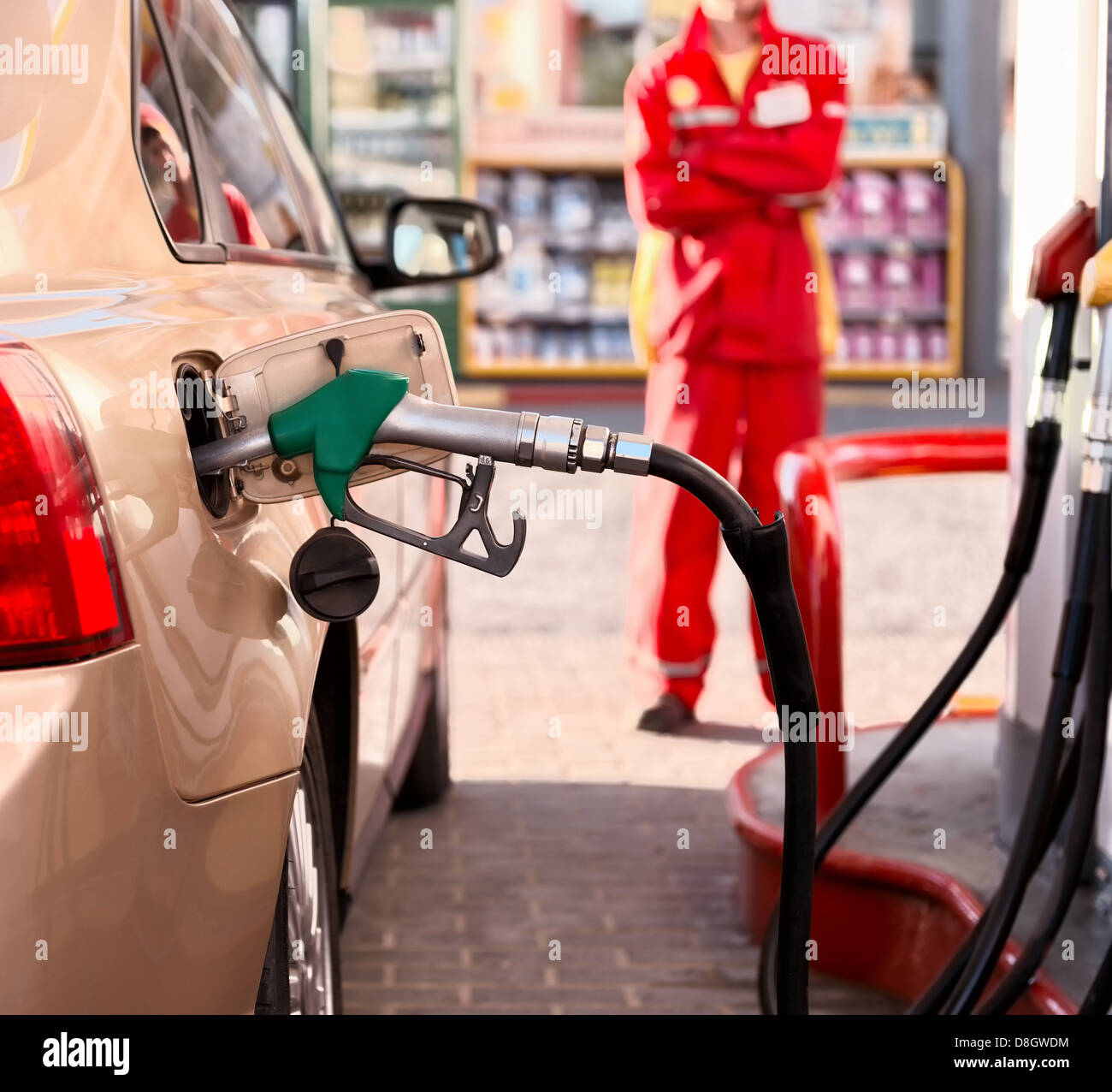 Car refueling hi-res stock photography and images - Alamy