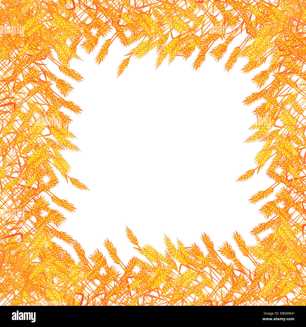 Straw frame wreath hi-res stock photography and images - Alamy