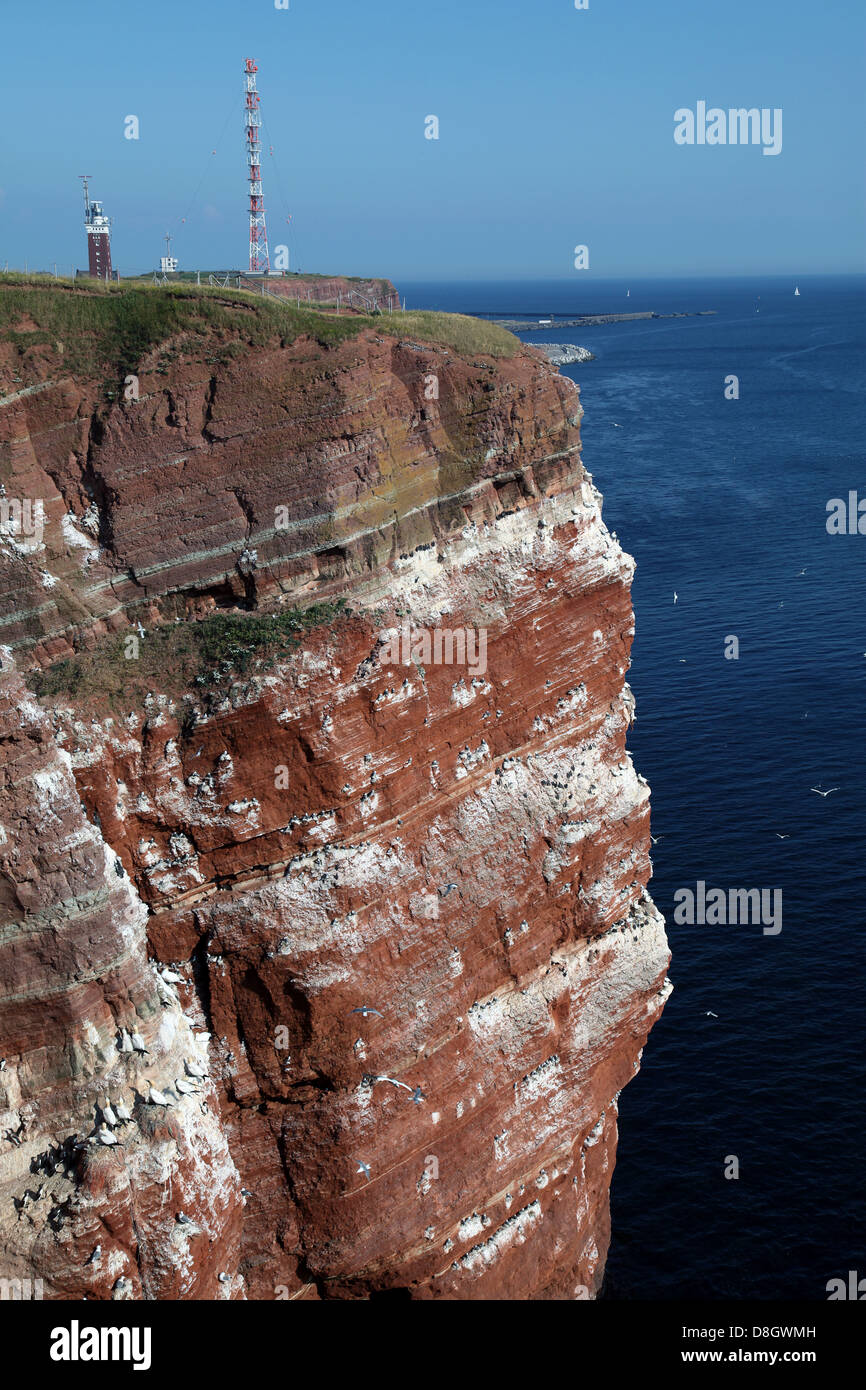 Cliffs of Helgoland, German Stock Photo - Alamy