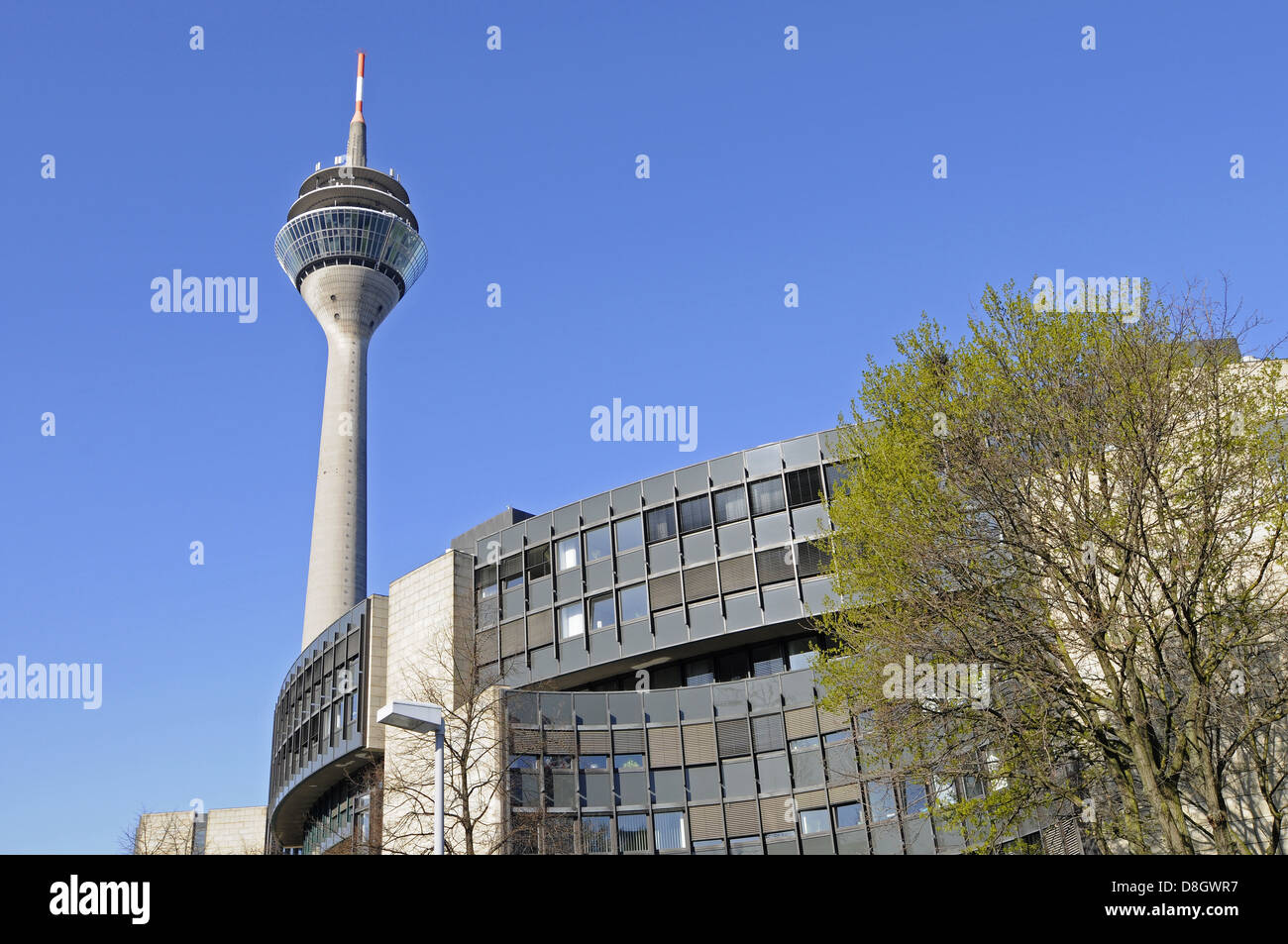 Architecture dusseldorf telecommunication tower hi-res stock ...