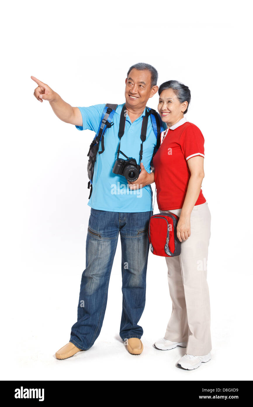 Travel tourism senior family Cut Out Stock Images & Pictures - Alamy