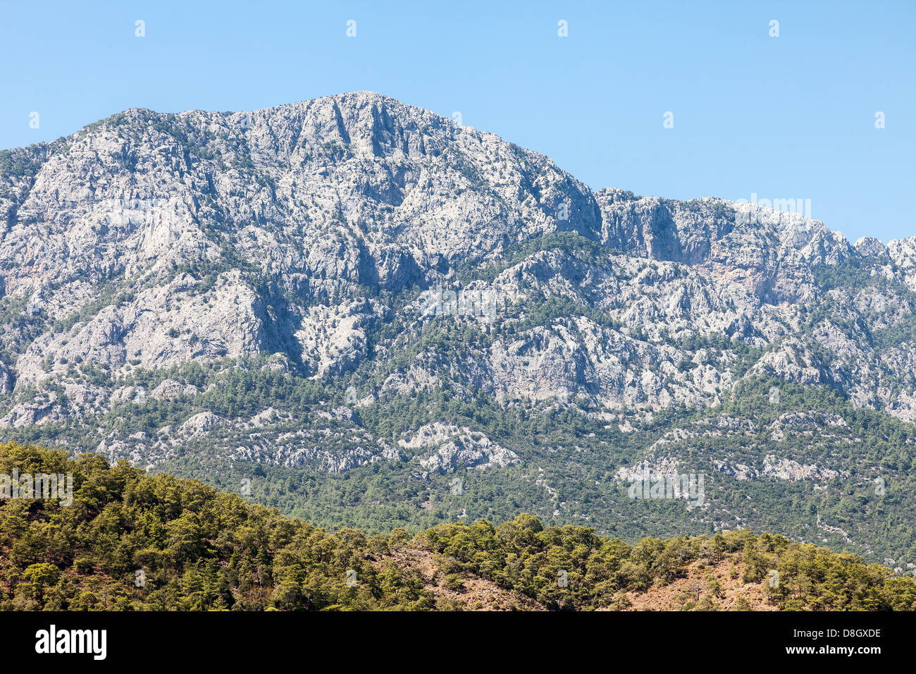 Turkey Taurus rock mountains landscape Stock Photo - Alamy