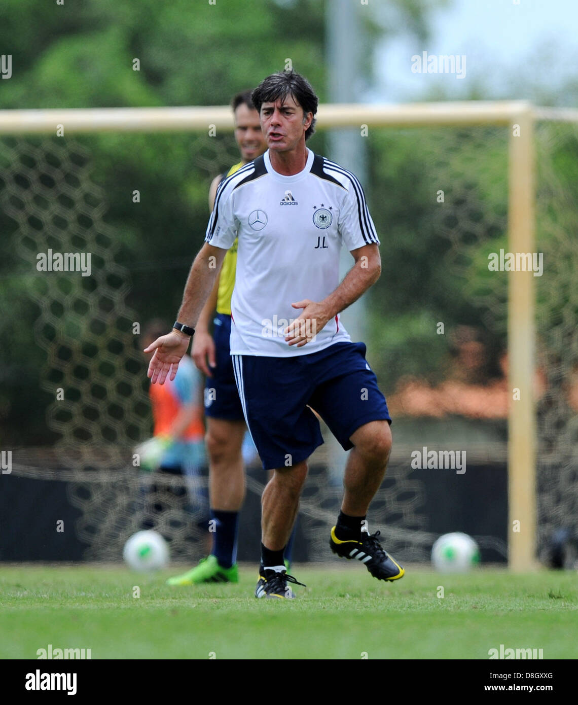 Head coach of the German national team Joachim Loew seen during a ...