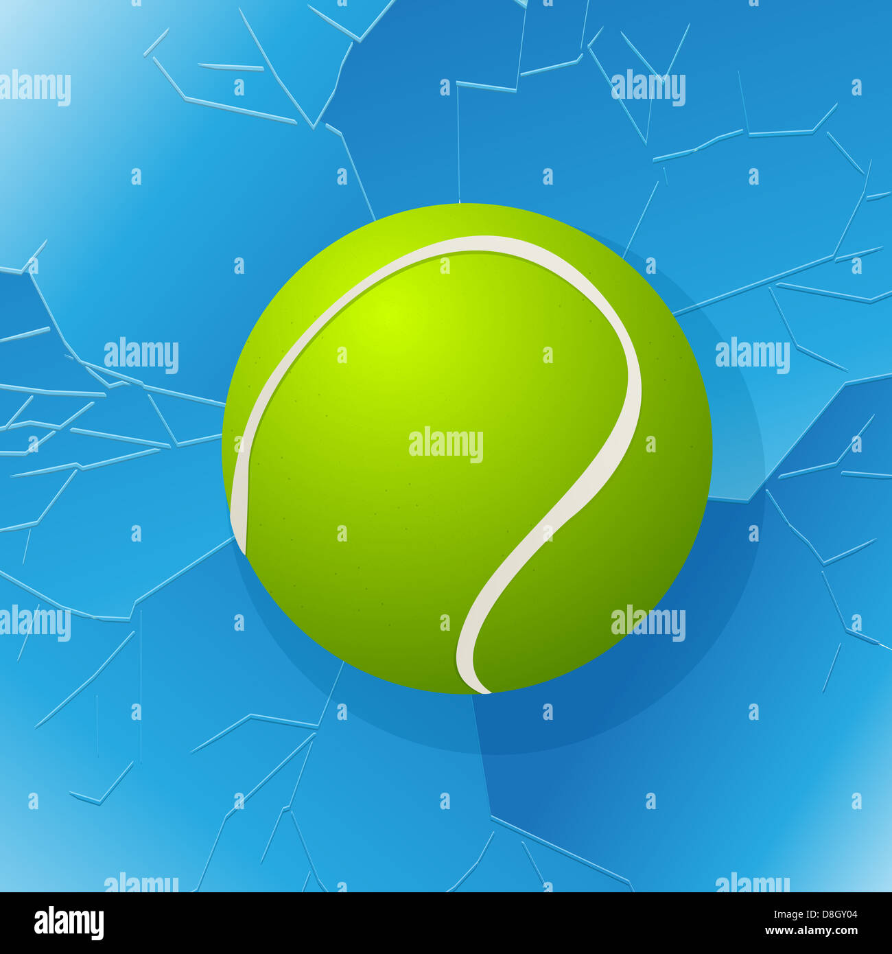 Broken window glass ball hi-res stock photography and images - Alamy