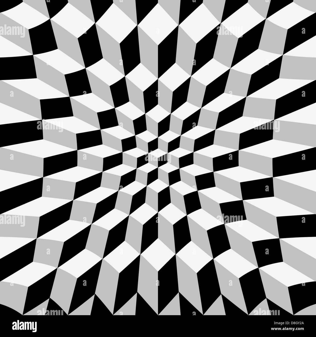 Abstract op art Stock Photo - Alamy