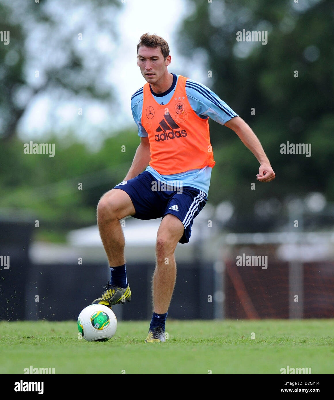 Stefan Reinartz of the German national team in action during a training ...