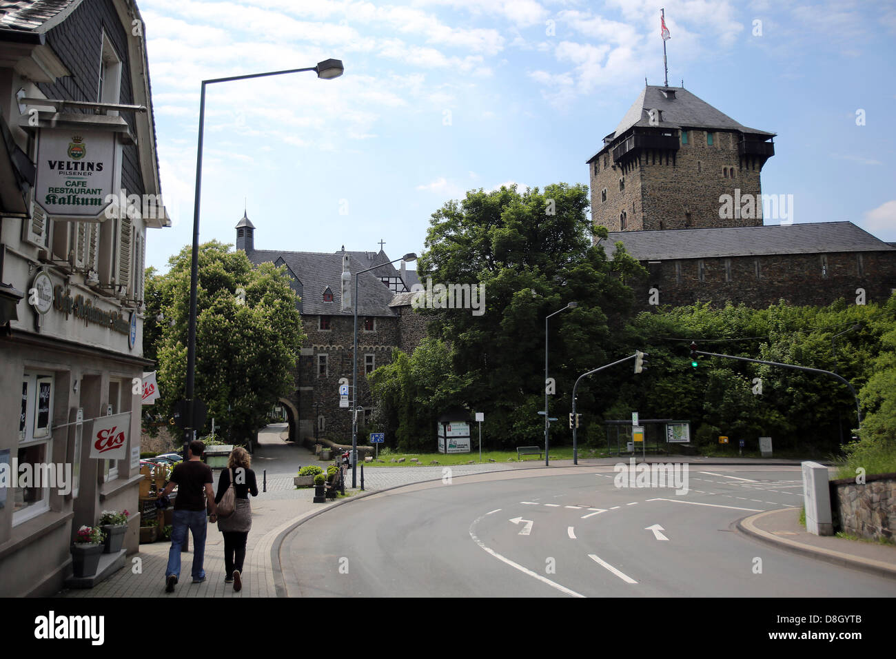 View of Burg Castle in Solingen, Germany, 27 May 2013. The Battle of ...