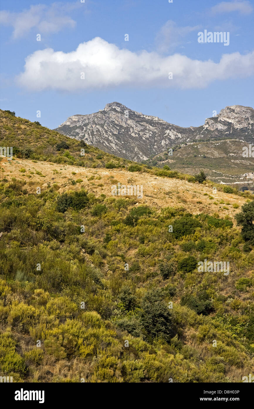 Spanish Mountain Region Stock Photo - Alamy