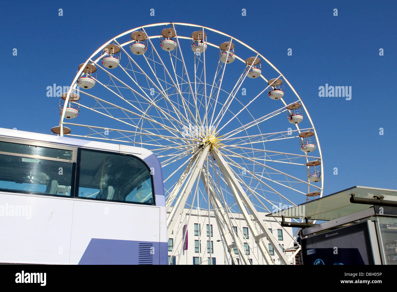 'Big Wheel' on the seafront at Weston-super-Mare, Somerset, England, UK ...