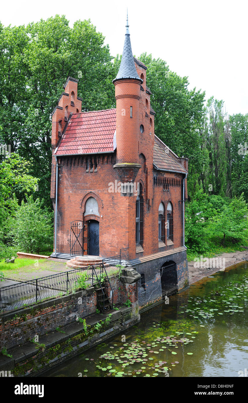 Old german architecture in Kaliningrad. Russia Stock Photo - Alamy