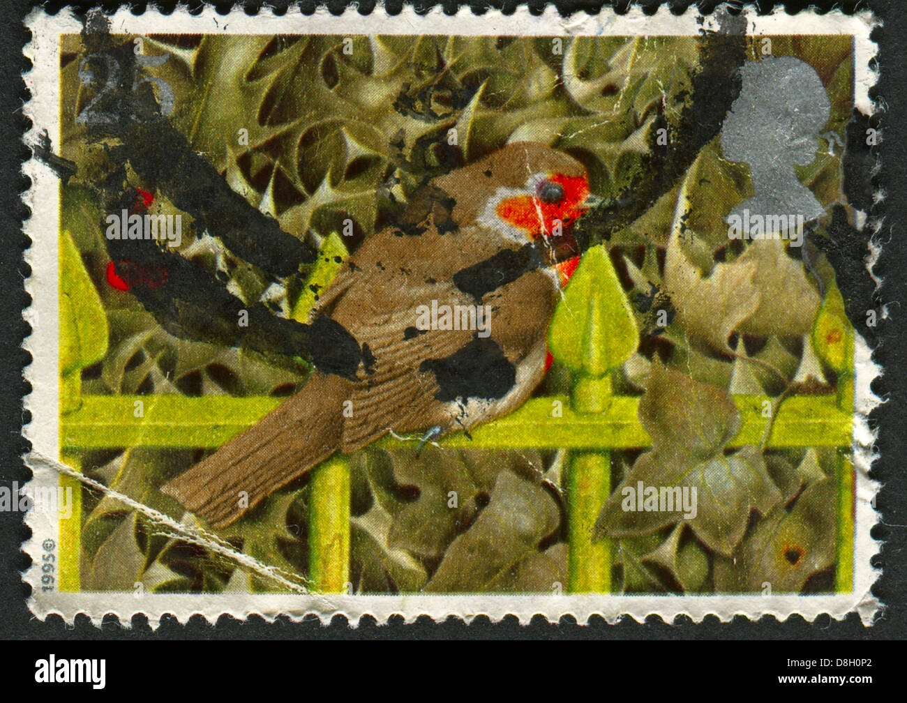 UK - CIRCA 1995: A stamp printed in UK shows image of the European ...