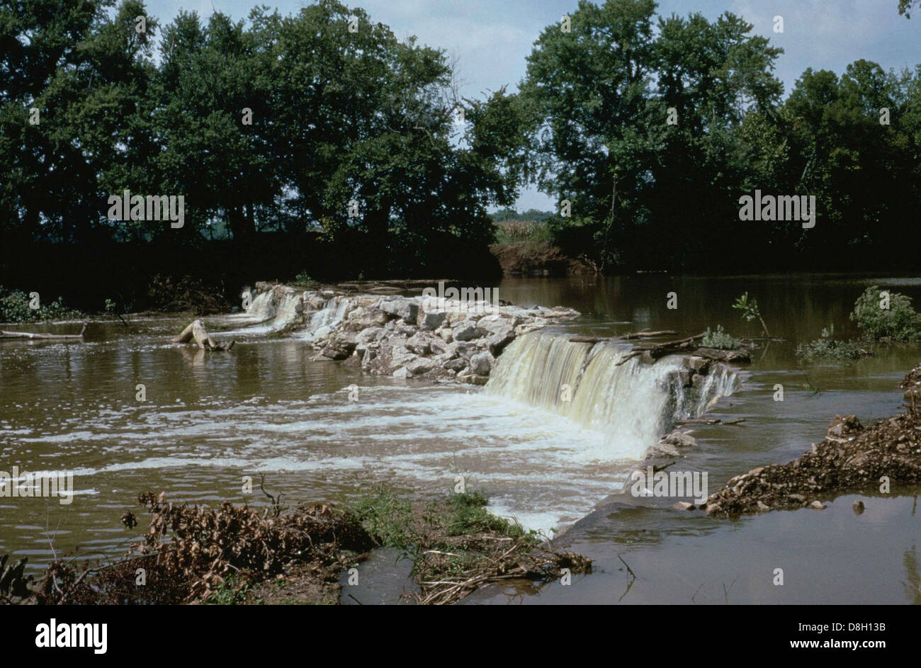 The Redland Creek Dam, located in Tennessee, is a water retention ...