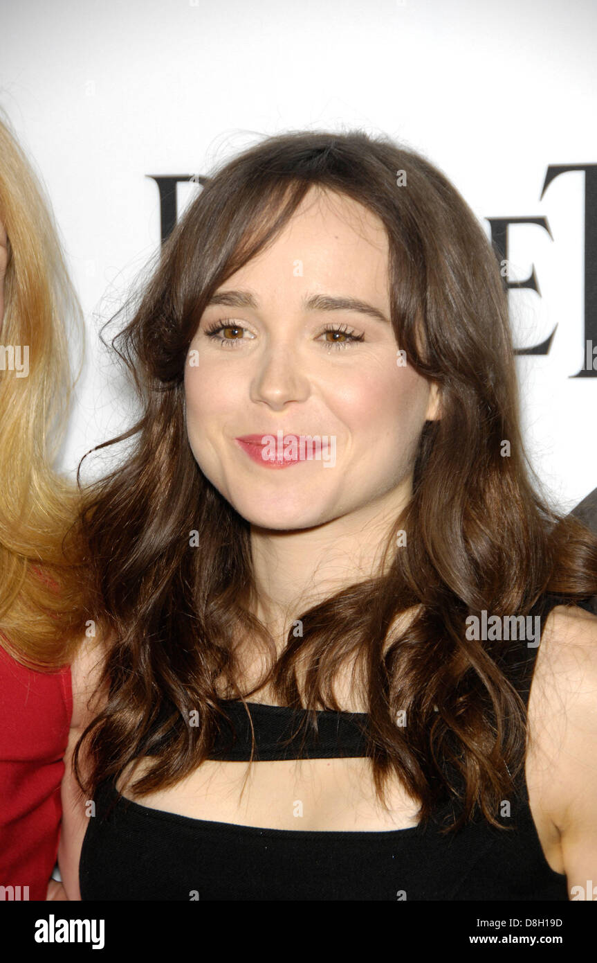 Hollywood, California, U.S. May 29, 2013. Ellen Page during the ...