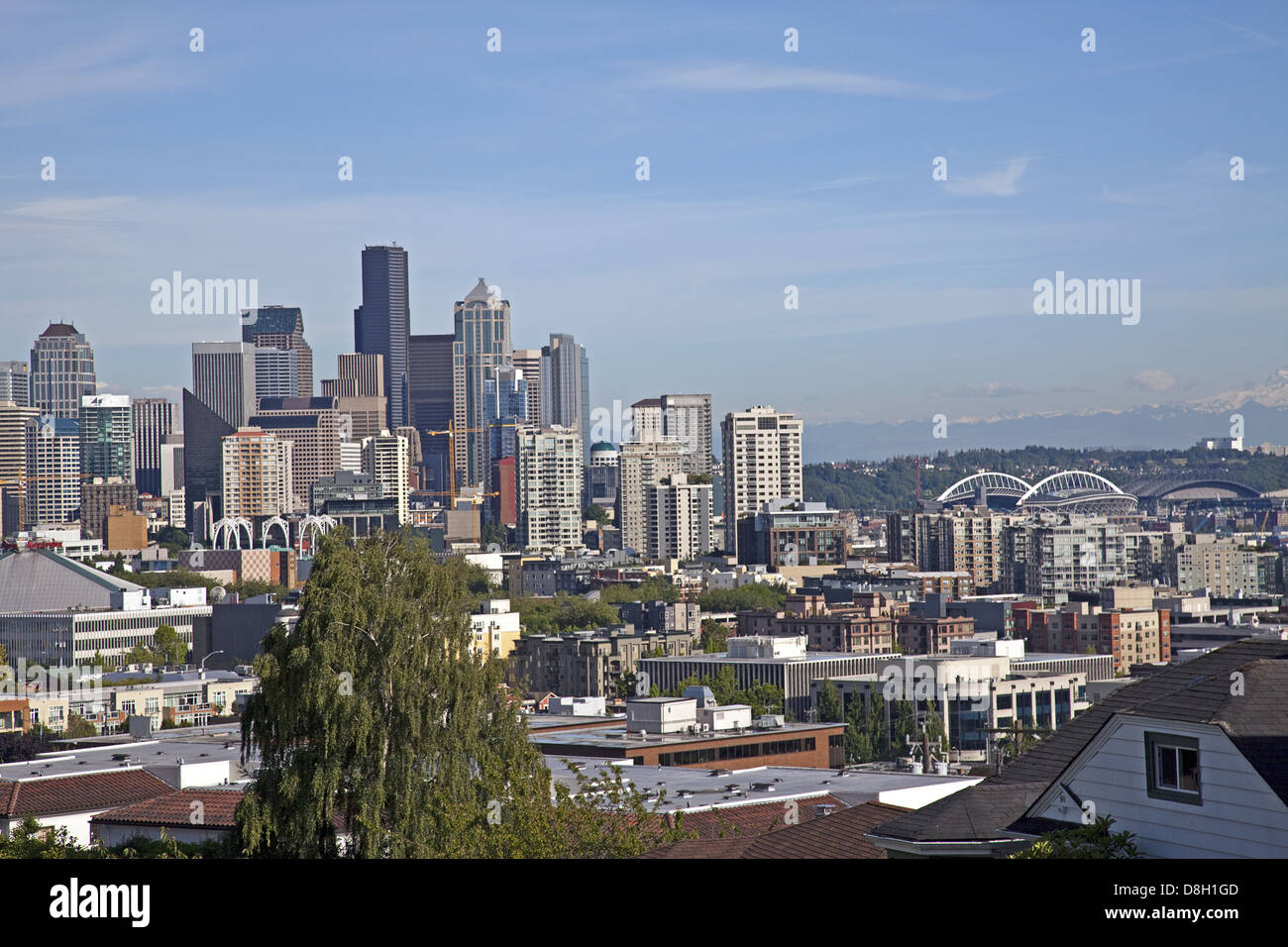 Downtown seattle wolkenkratzer hi-res stock photography and images - Alamy