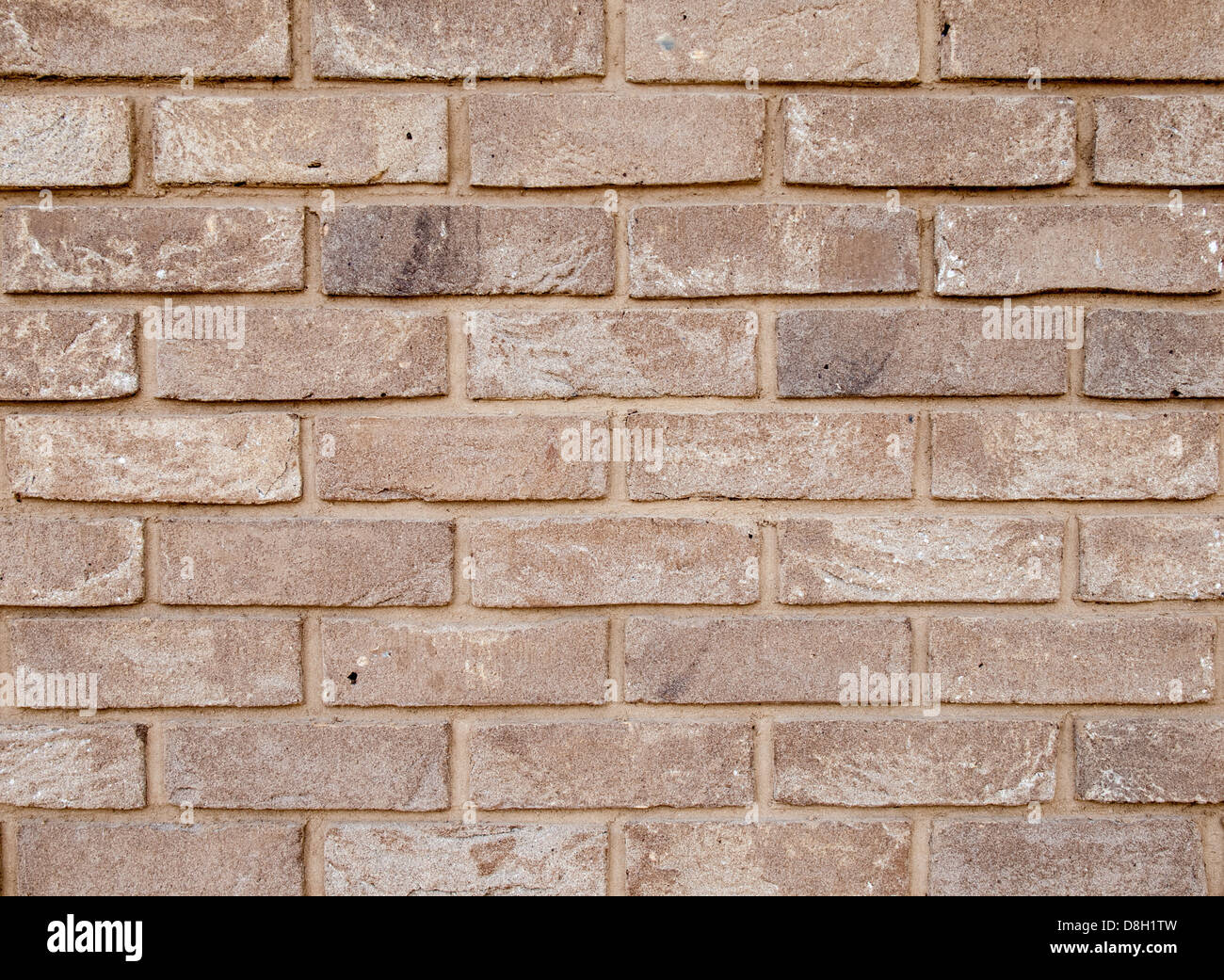old brick wall viewed straight on Stock Photo - Alamy